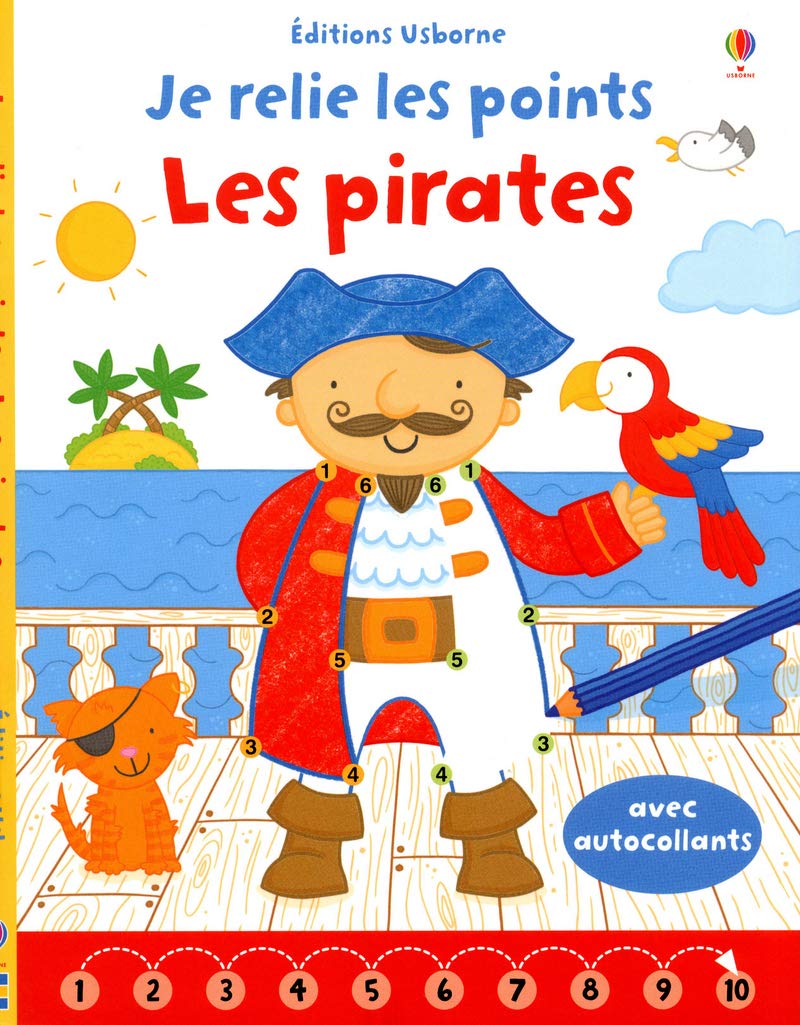 Les pirates - Je relie les points: Fearn, Katrina, Rociola, Rose ...