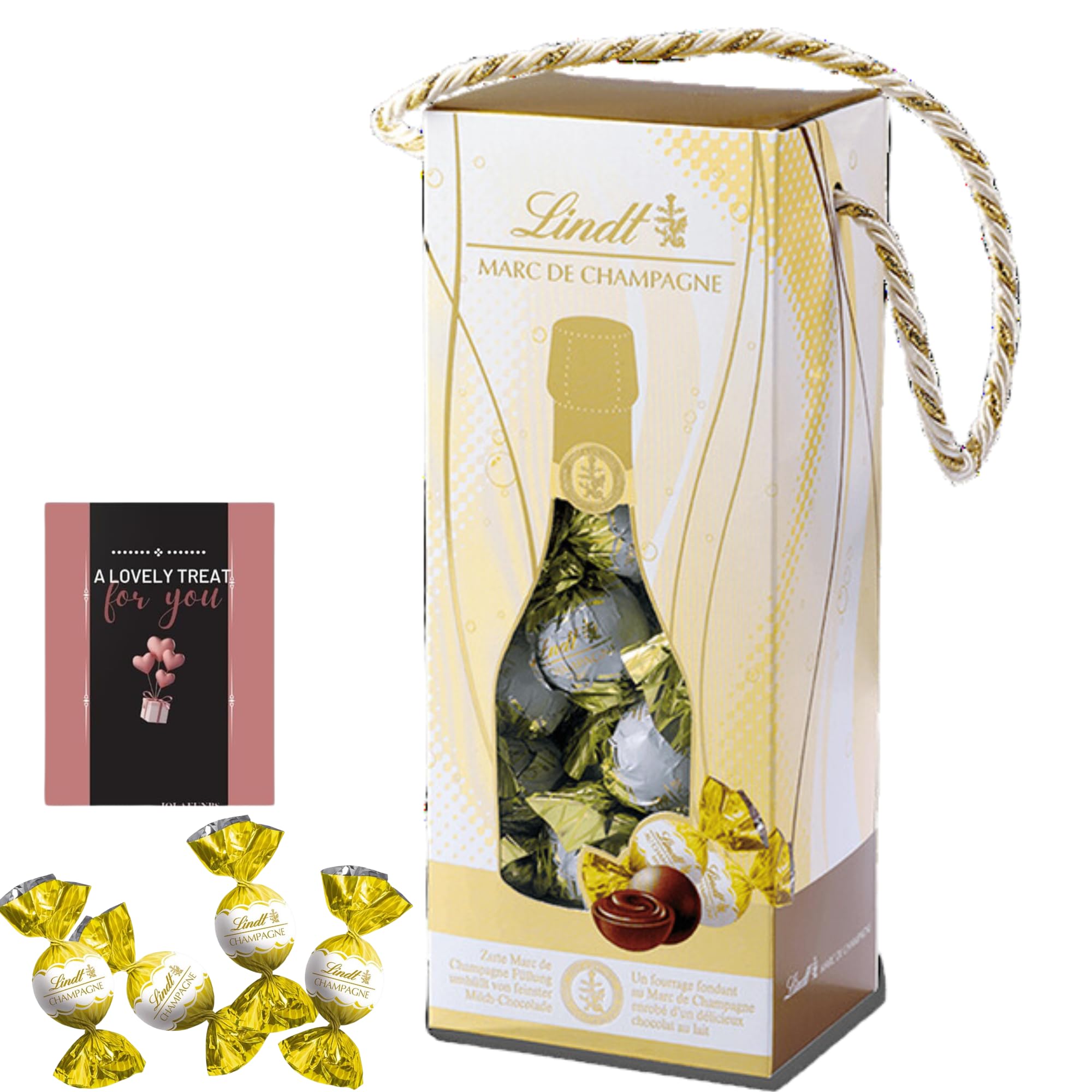 Chocolate Gift Sets Lindor Marc de Champagne 350g Milk Chocolate ...