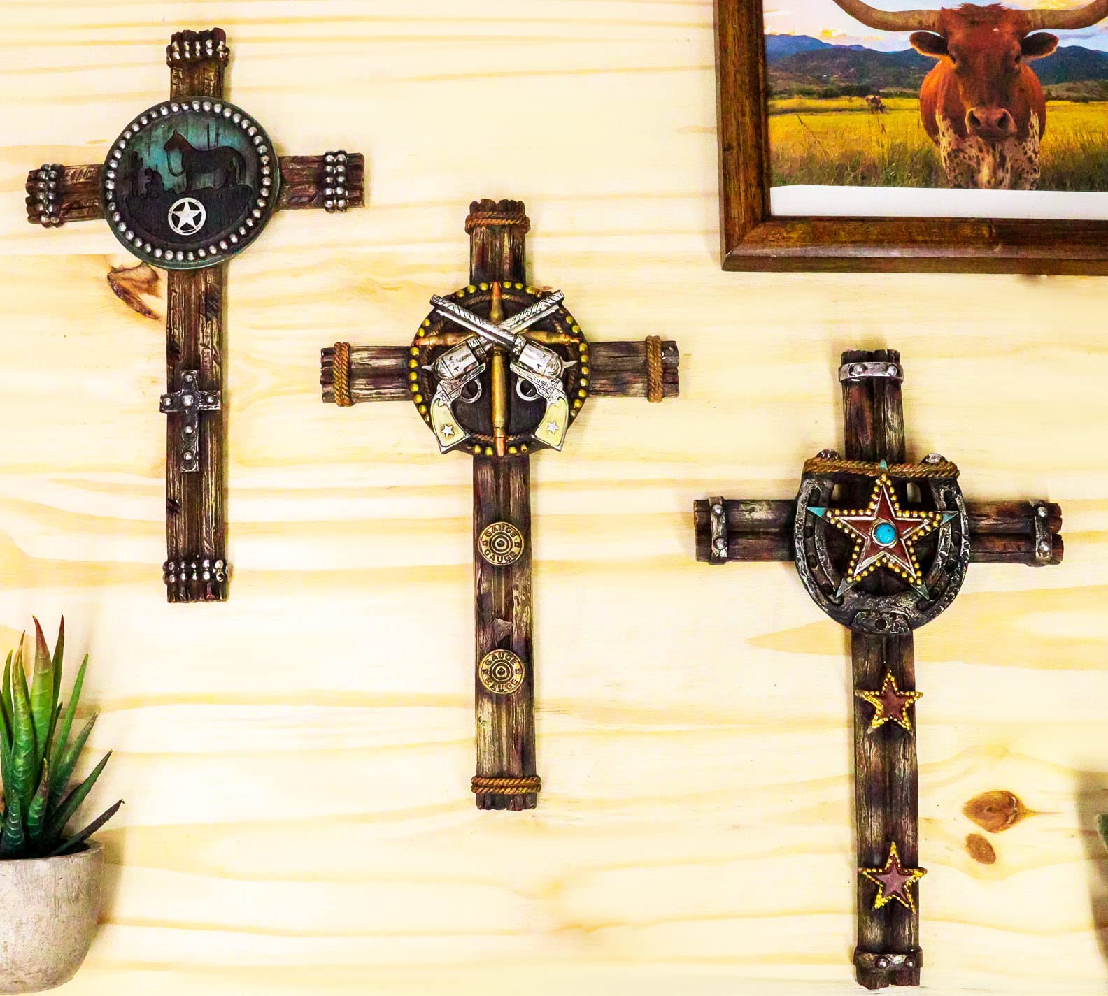 Wooden Western Crosses