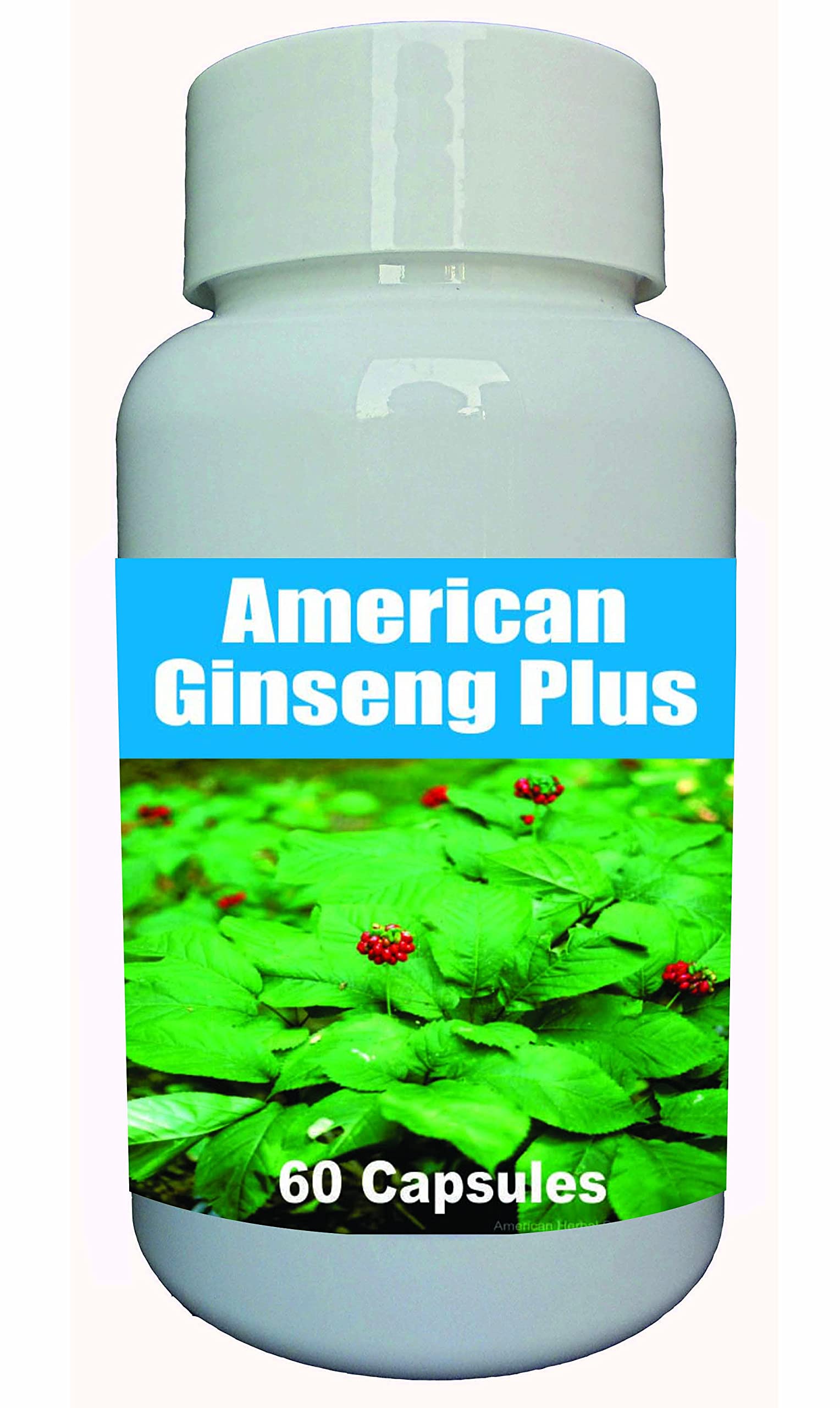 AMERICAN GINSENG PLUS CAPSULE - 60 CAPSULES (GET 1 BOTTLE AMERICAN ...