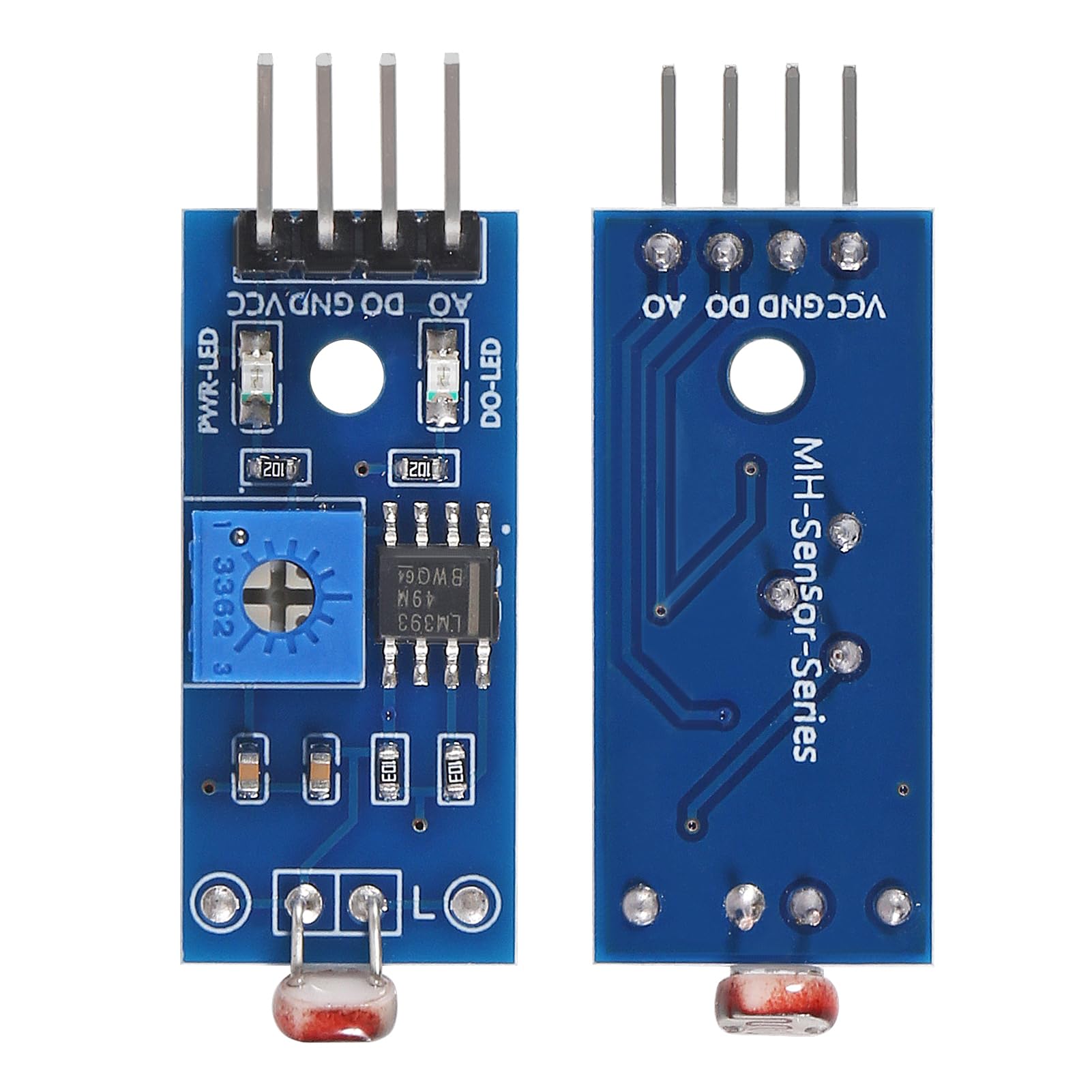 Snapklik.com : 10pcs 5MM LDR Photosensitive Sensor Module Light ...