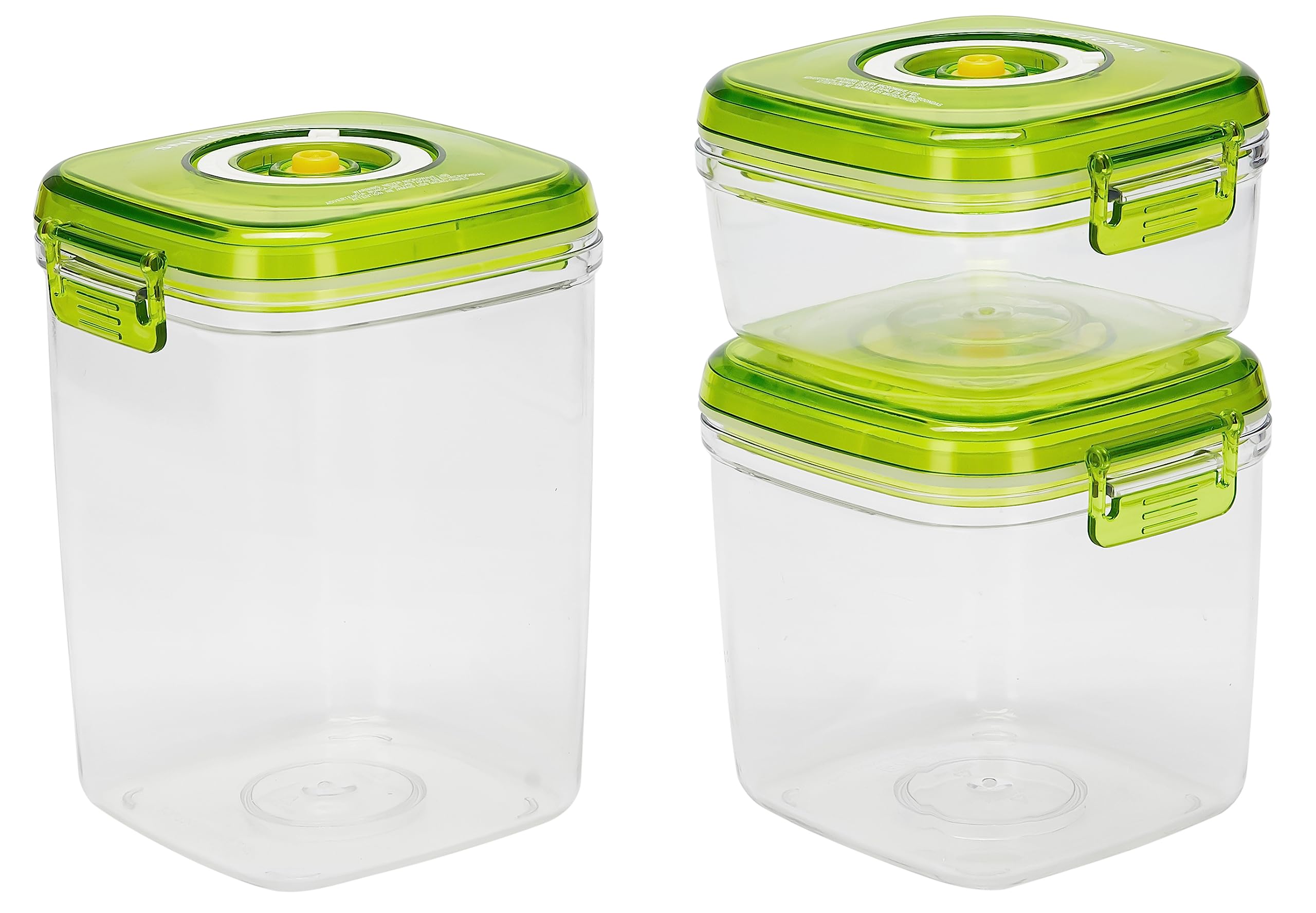Amazon.com: SNUGTOPIA Vacuum Seal Food Storage Containers with Lids ...