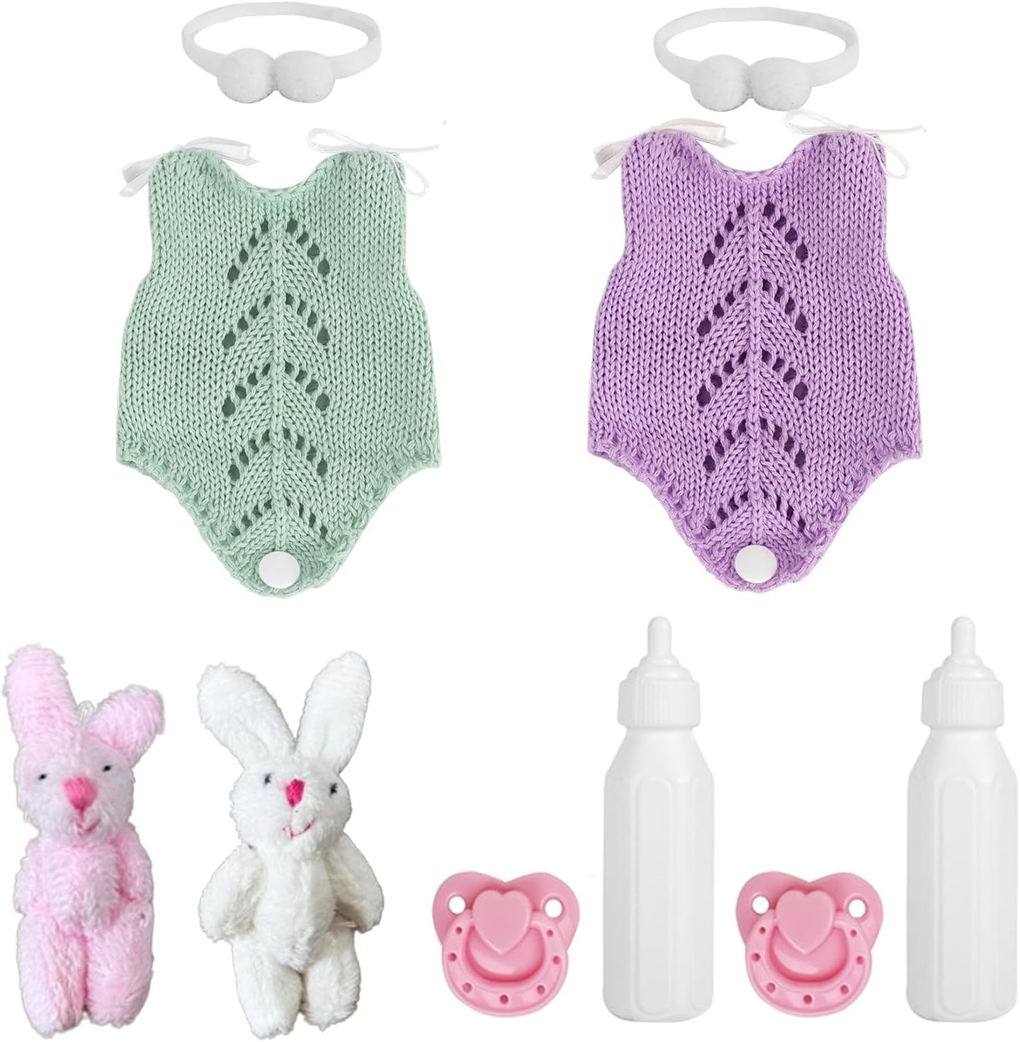 Amazon.com: Mire & Mire 7 Inch Reborn Baby Dolls Clothes - Full Silicone Mini Baby Dolls ...