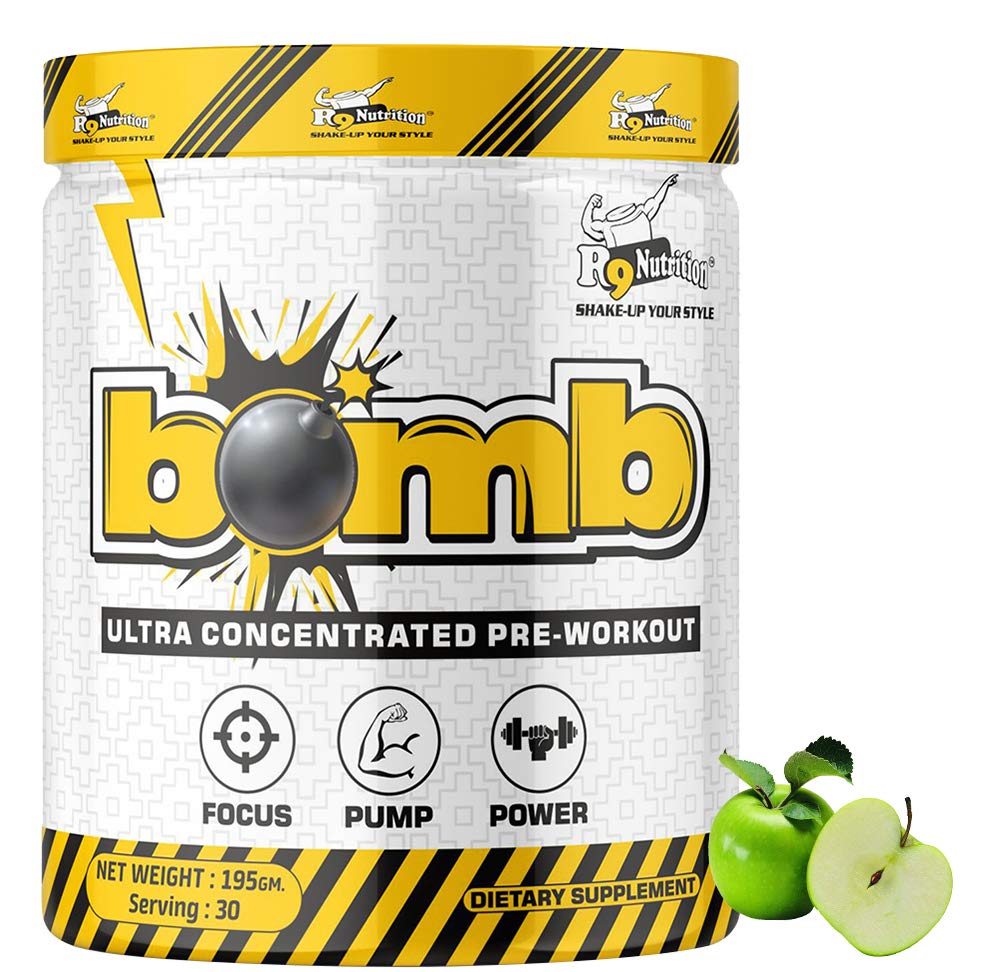 Buy R9 tion Hardcore Preworkout | Lean Muscles Building | Strength ...