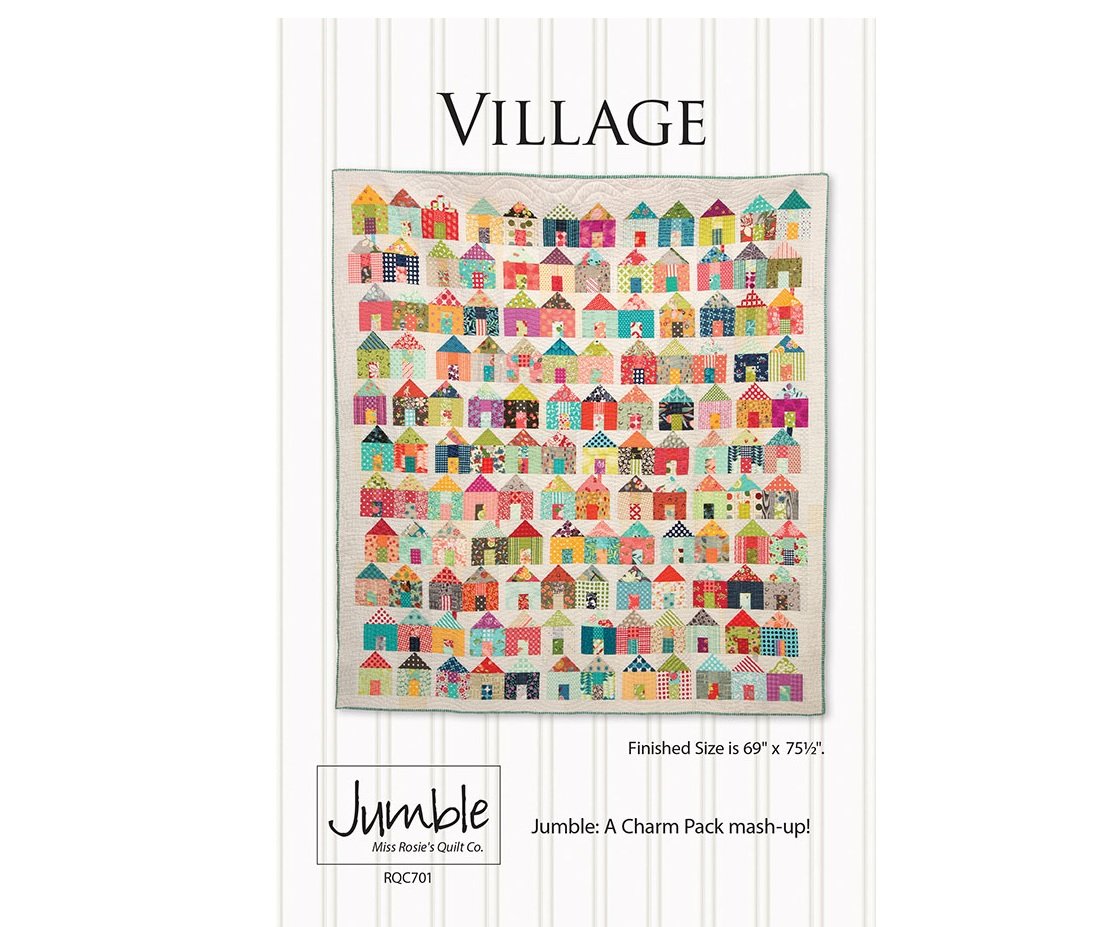 Amazon.com: Jumble Village Pattern : Arts, Crafts & Sewing