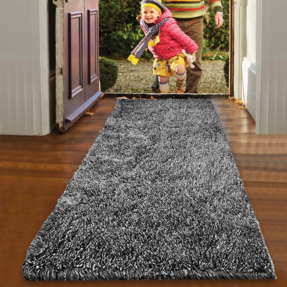 Prime Linens Super Soft Fluffy Shaggy Rug Non Slip Kitchen Mat Rugs ...