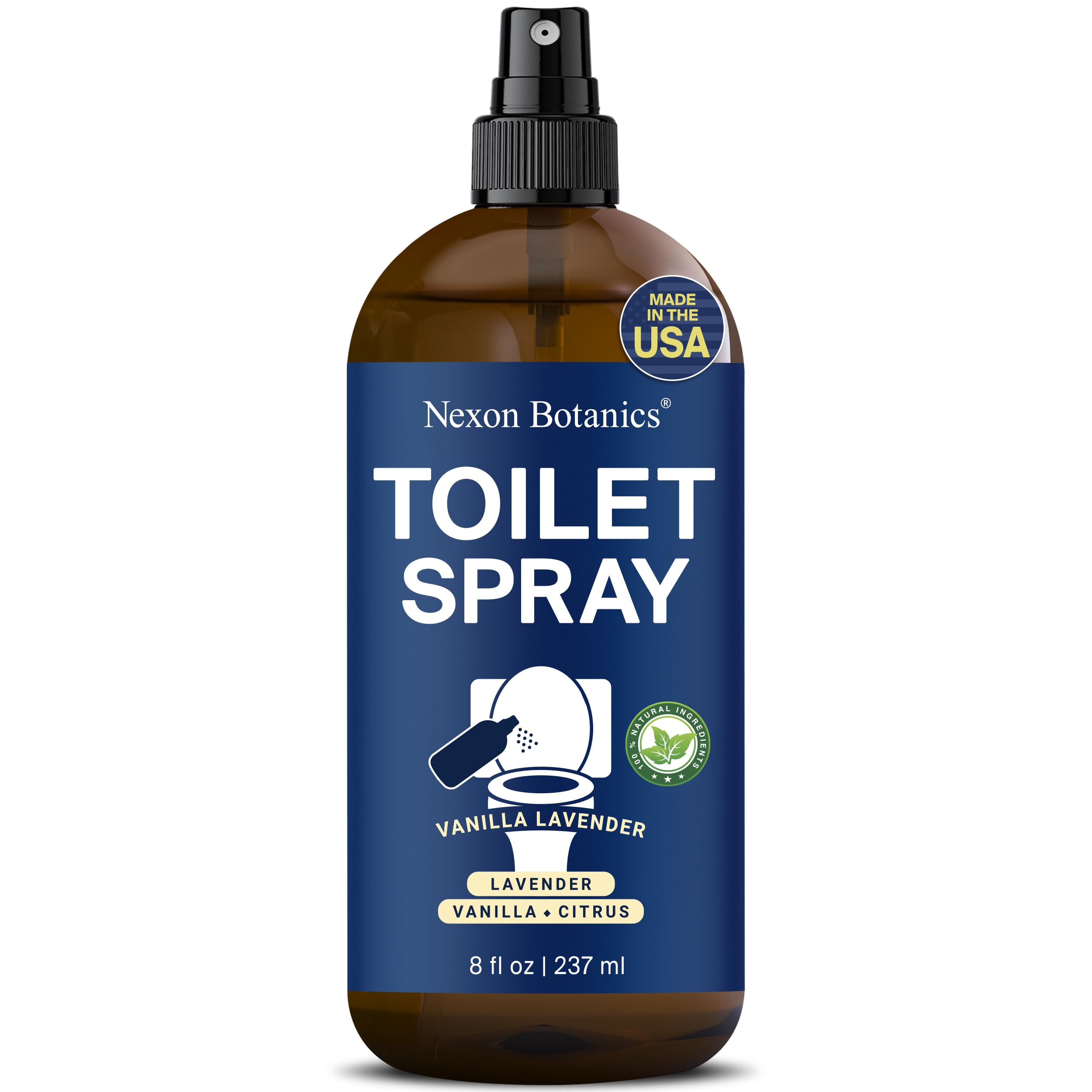 Amazon.com: Vanilla Lavender Toilet Spray 8 fl oz - Before-You-Go ...