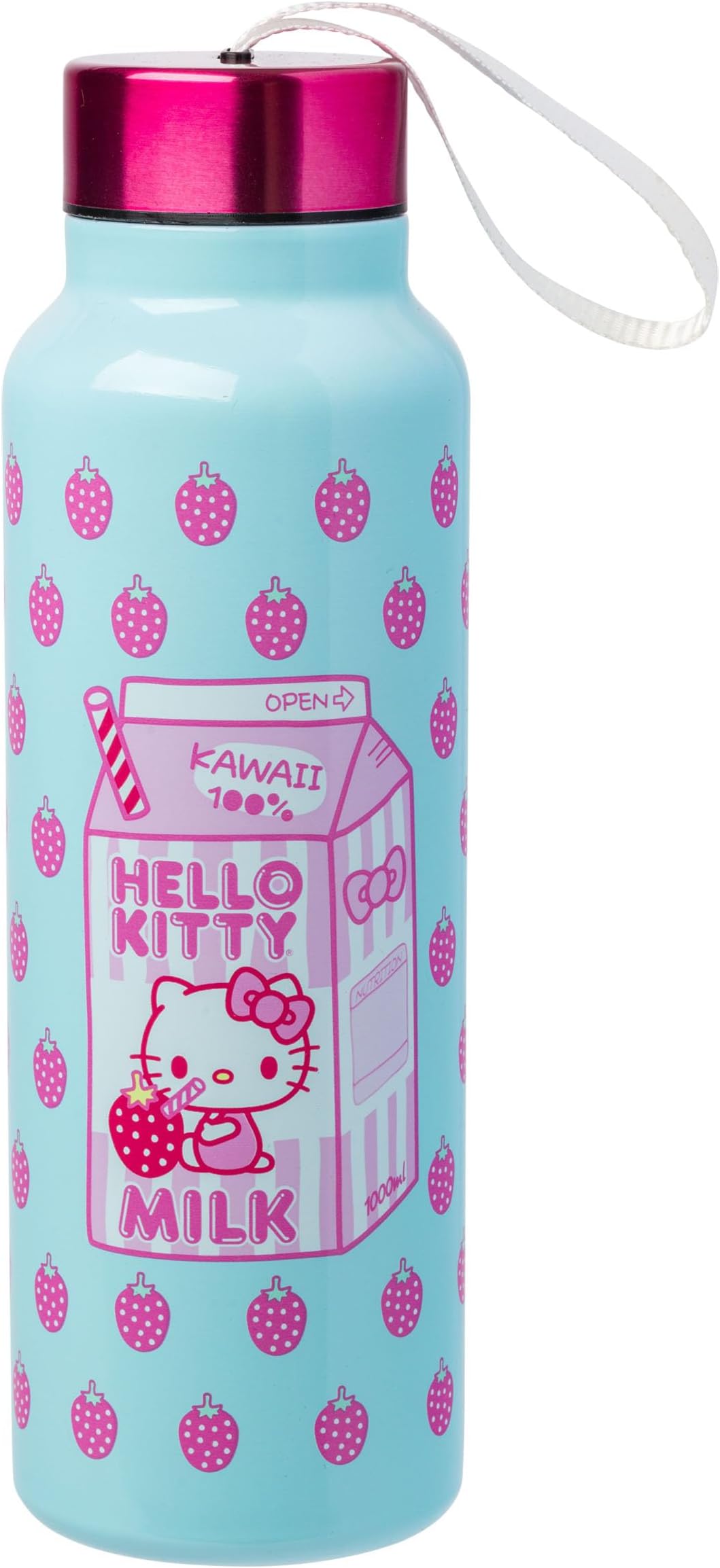 Amazon.com: Silver Buffalo Sanrio Hello Kitty Icons 32-Ounce Twist ...
