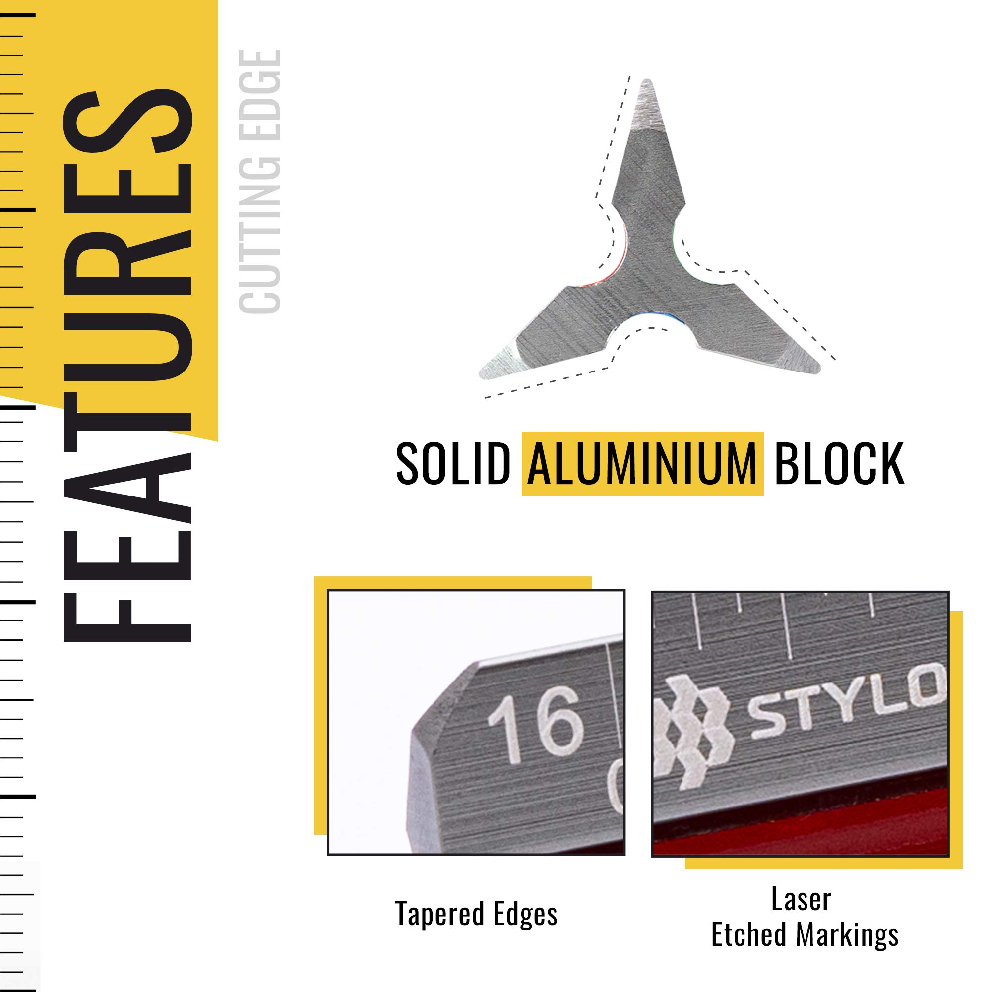 Buy Stylo Architectural Scale Ruler 12 Inch Laser Etched Triangle Buy Stylo Architectural Scale Ruler 12 Inch Laser Etched Triangle