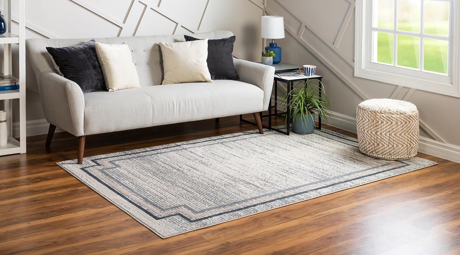 Unique Loom Oasis Collection – Alfombra rectangular de 10 x 14 pies y 1 ...