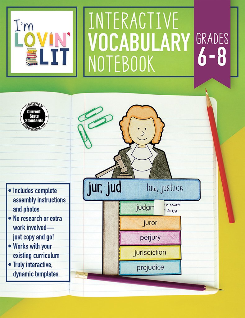 I’m Lovin’ Lit – Interactive Vocabulary Notebook, Greek and Latin Roots ...