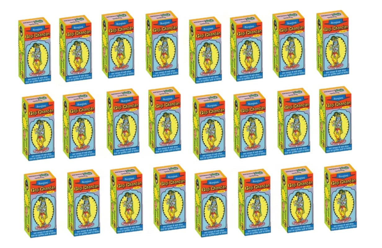 Vrindavan Store Natural Stone Scented Gopi Chandan Tilak Iskcon Gopi ...