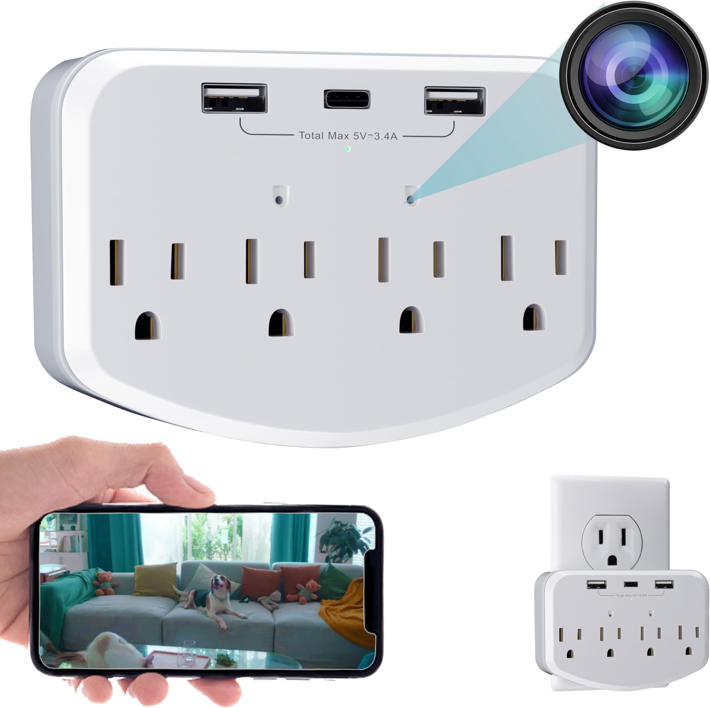 Amazon.com : LUOHE 2024 Upgraded Camera Changer Wireless, WiFi Camera ...