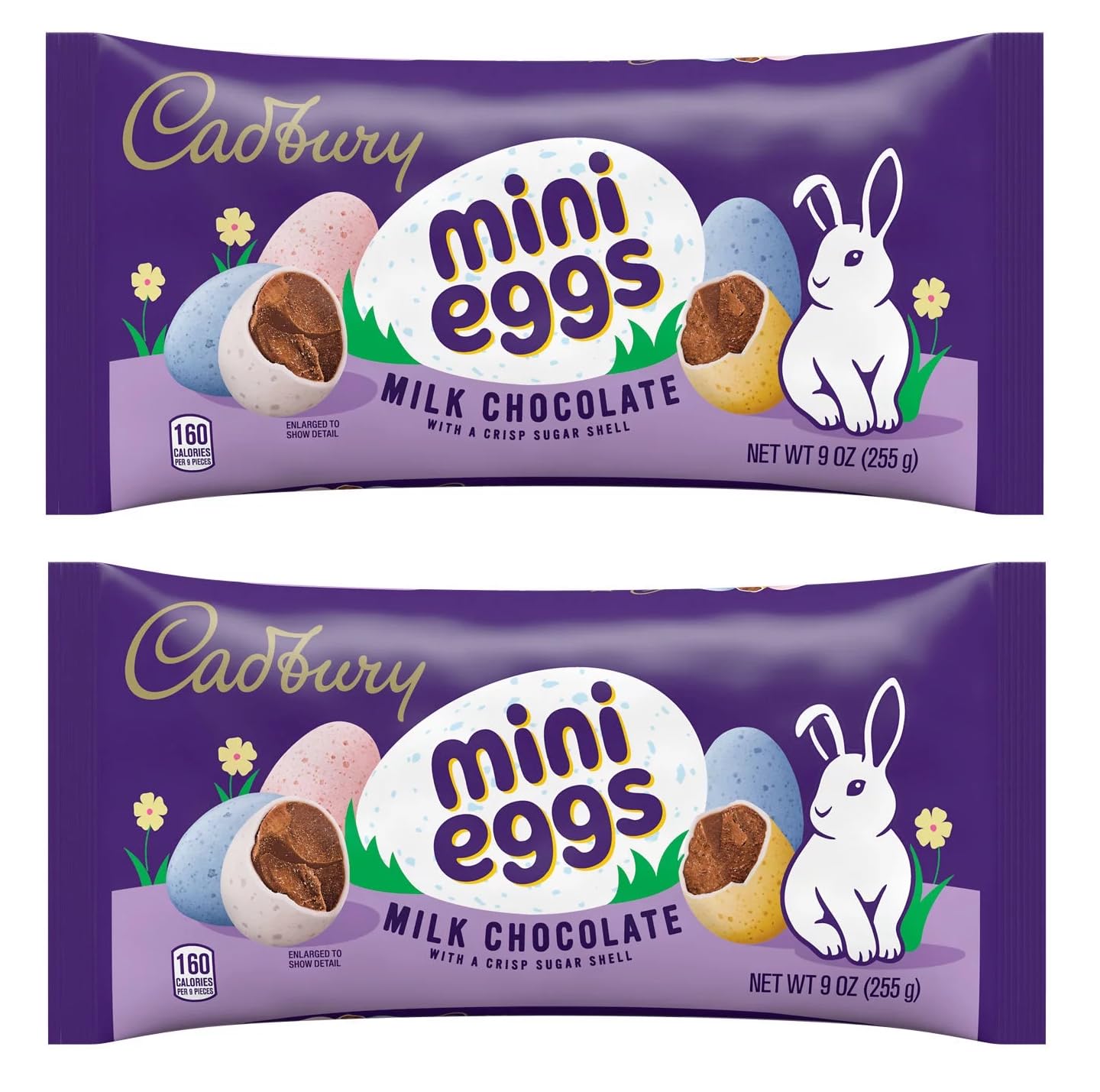 Amazon.com : Mini Cadbury's Eggs Milk Chocolate Filled Easter Candy ...
