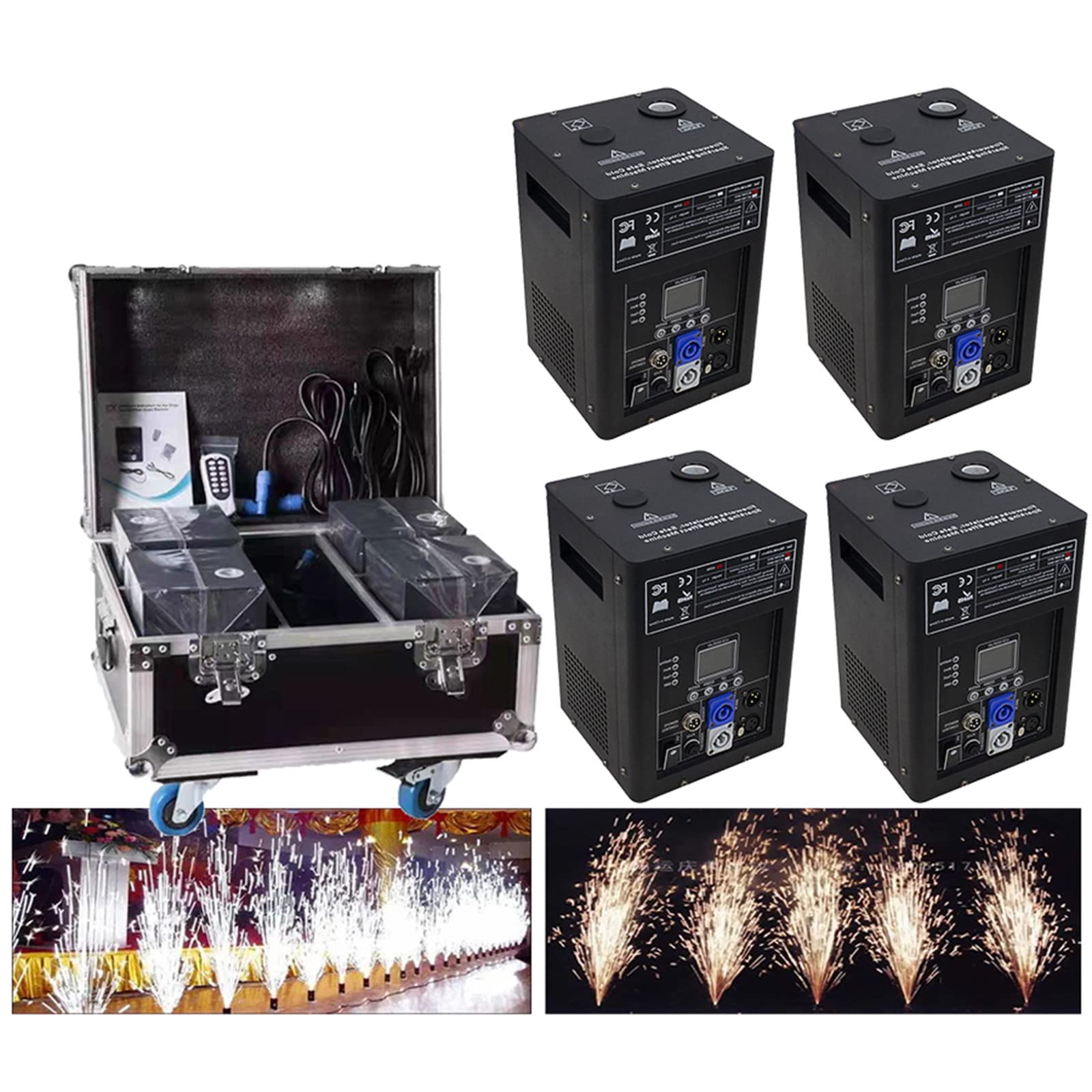 Mini Cold Spark Machine 600w Cold Fountain Sparkular Machine Dmx ...