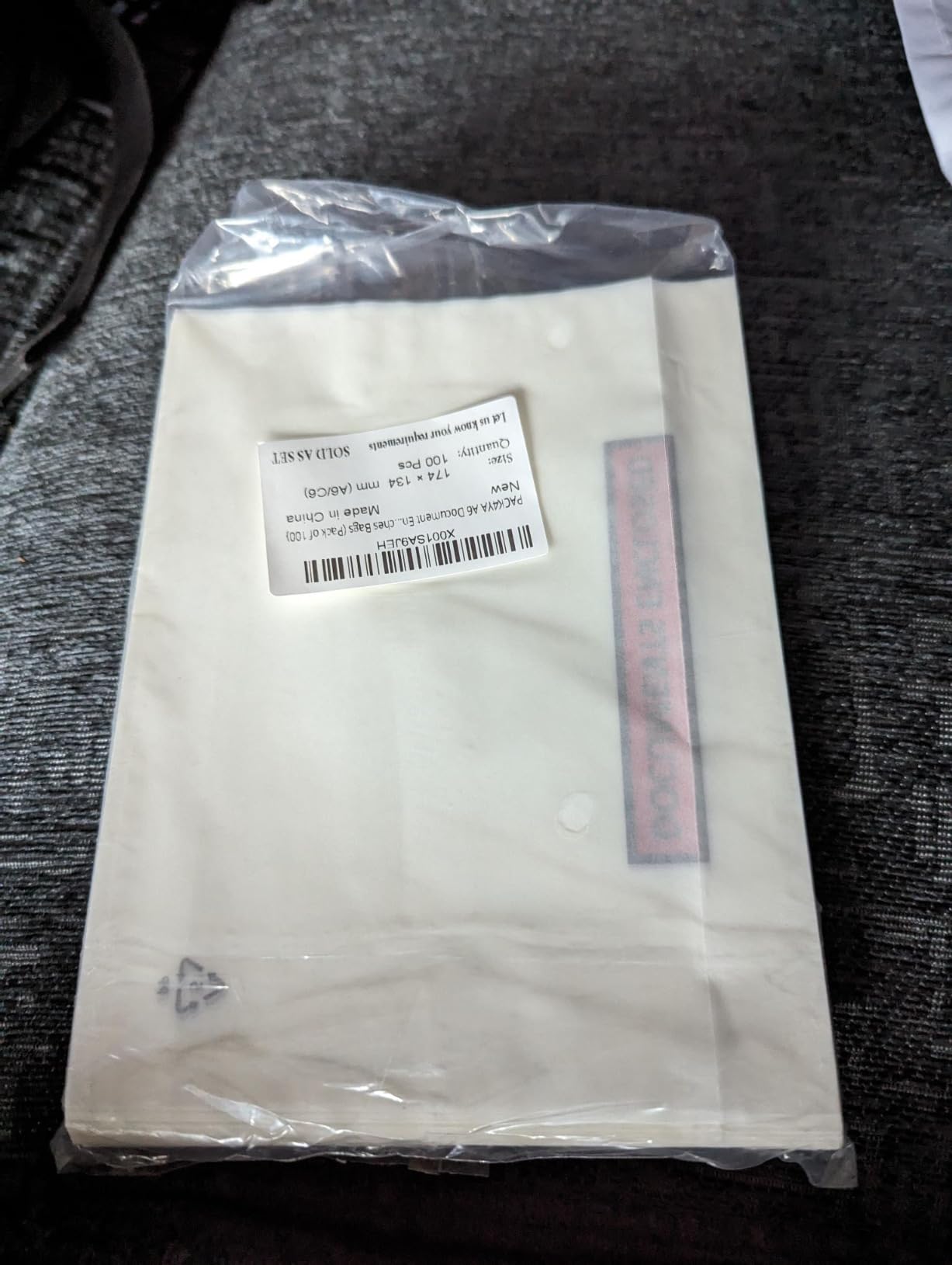 PACK4YA A6 Document Enclosed Wallets 164 x 124 mm Peel and Seal ...