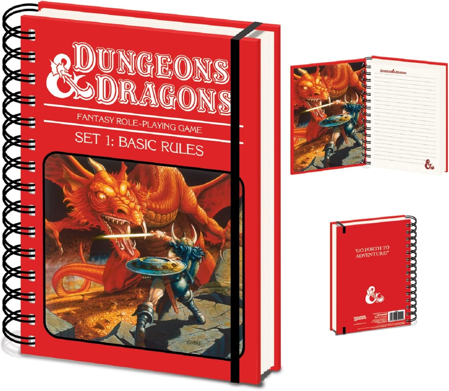 Dungeons and Dragons Journal Notebook (Basic Rules Design) Wiro ...