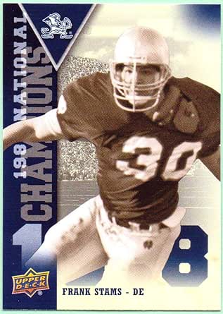 Amazon.com: Frank Stams 2013 Upper Deck Notre Dame National Champions # ...