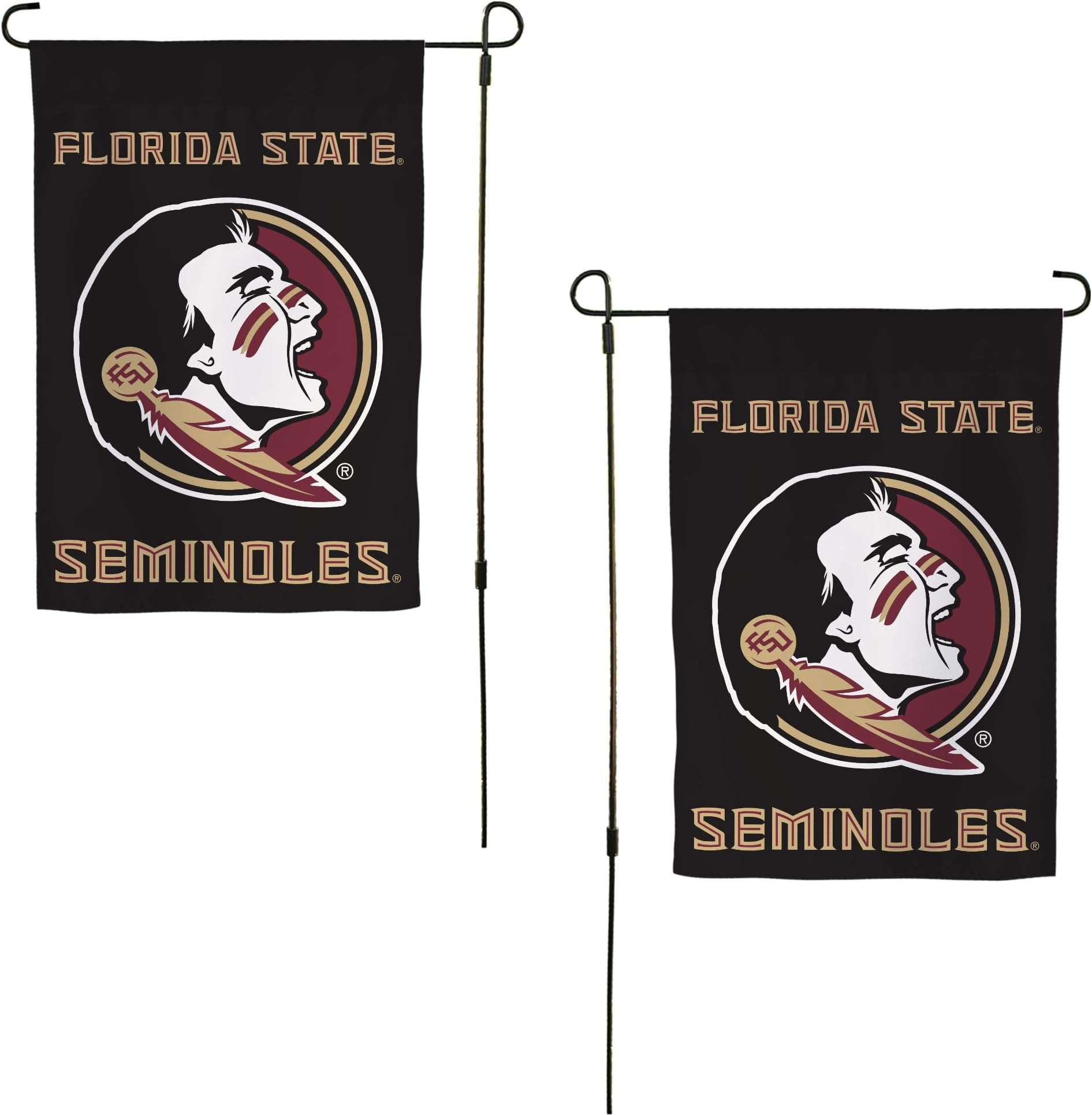 Amazon.com : NCAA Florida State University 12x18 Inch 2-Sided Outdoor ...