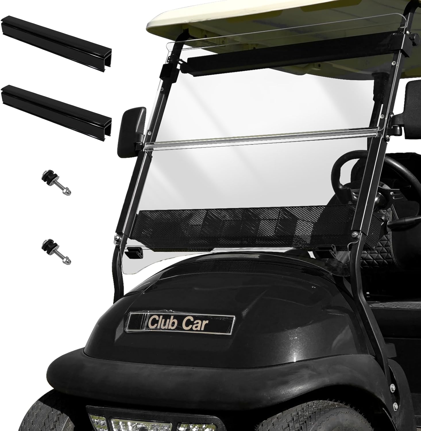 Amazon.com: HANGKUNNEE Club Car Precedent Windshield for 2004-Up Models ...