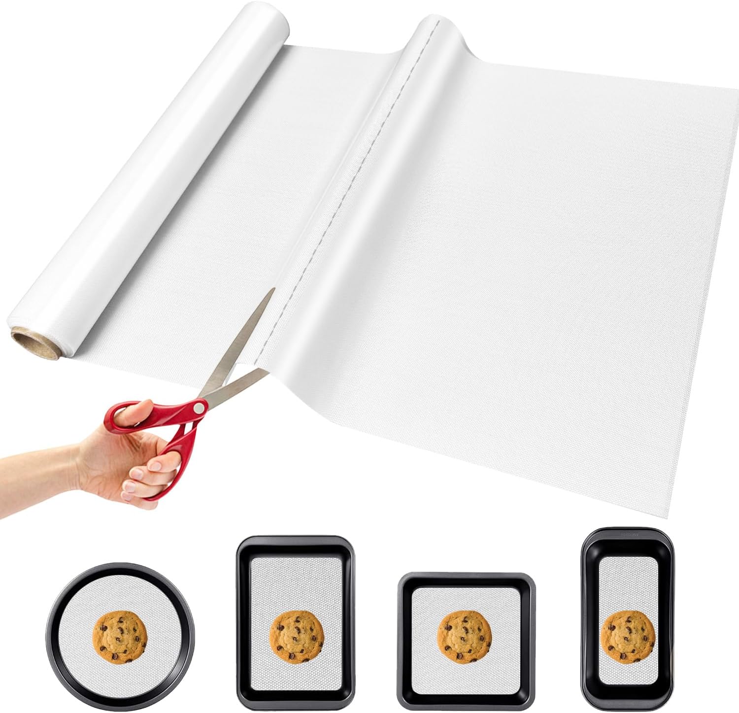 Amazon.com: Silicone Baking Mat Roll 12IN*3.5FT Food Grade Heat ...