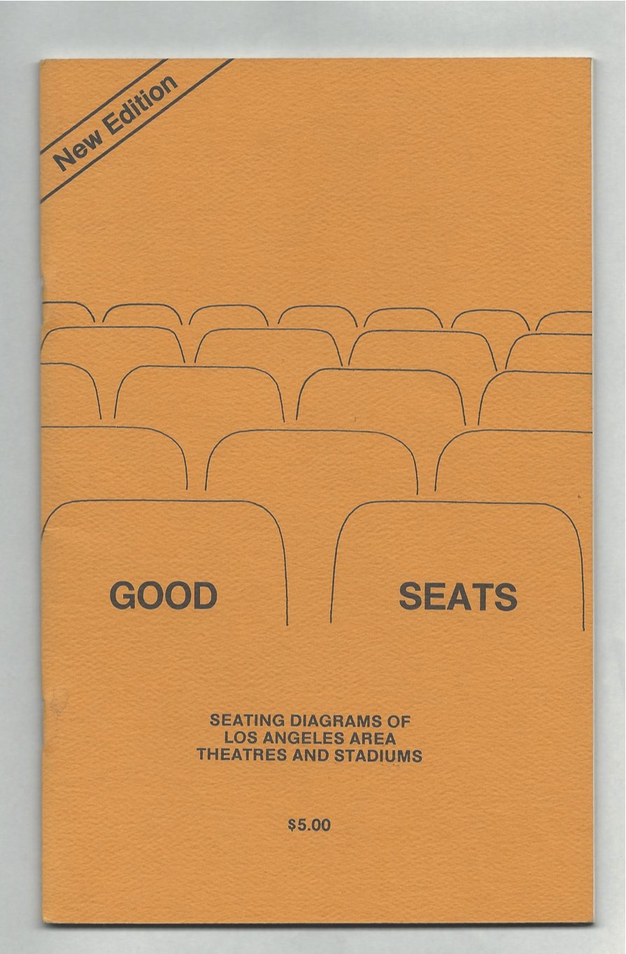 Good Seats: Seating Diagrams of Los Angeles Area Theatres and Stadiums ...