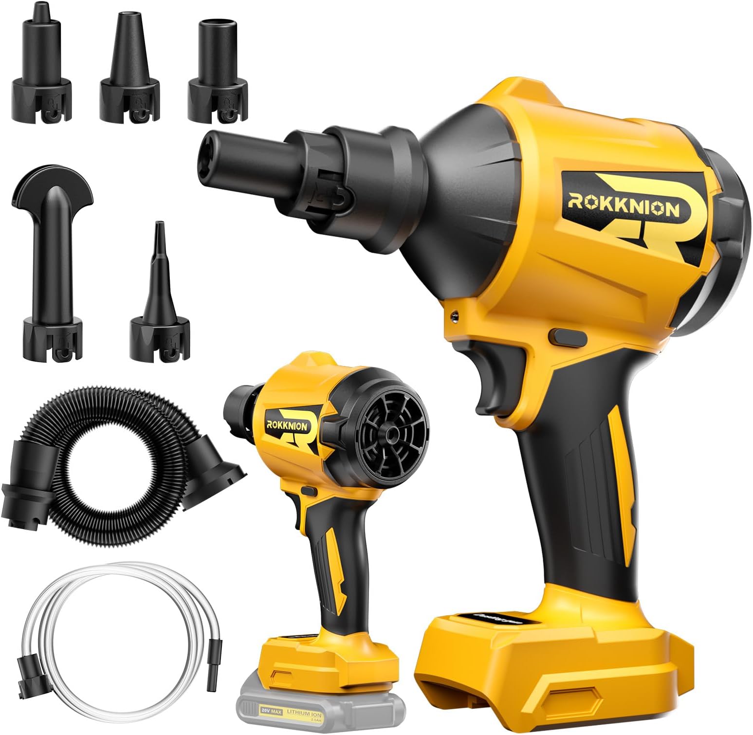 Amazon.com: Cordless Air Duster for Dewalt 20V Battery, Compressed Air ...