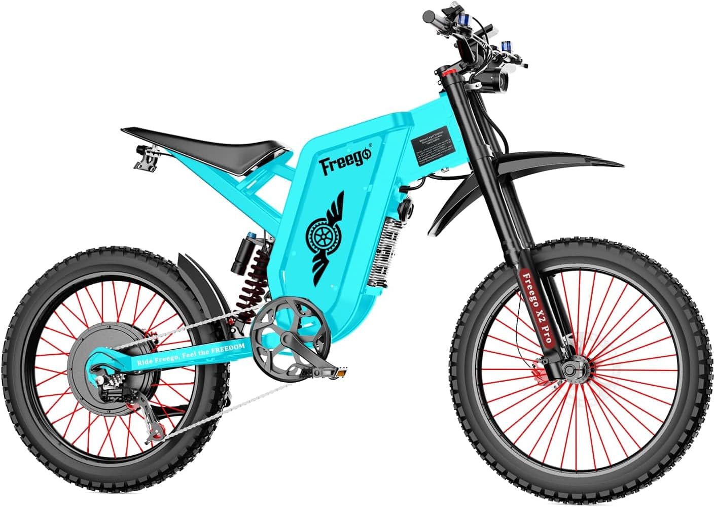 Amazon.com : Freego Electric Motorcycle for Adults, X2 Pro Electric ...