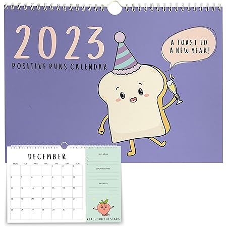 2023 Motivational Wall Calendar January To December 2023 12 Month ...