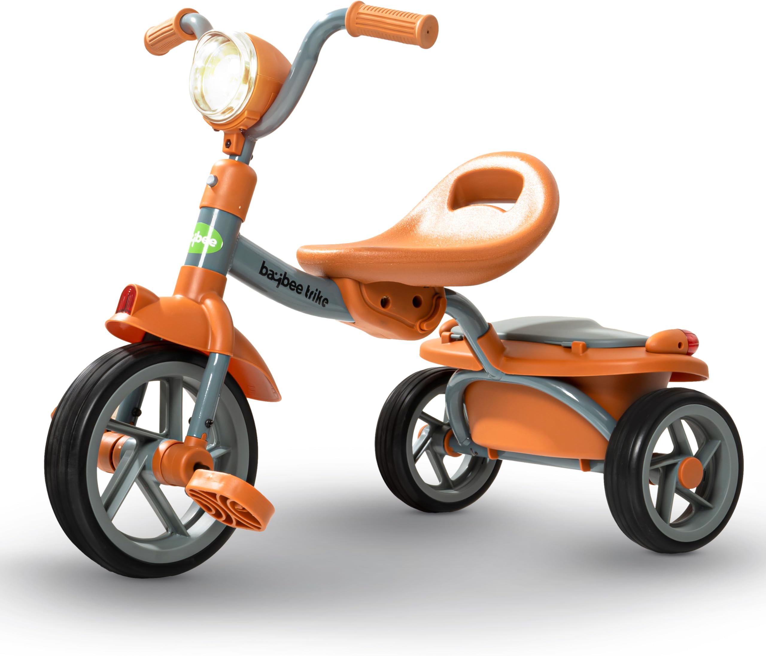 Baybee Flyer Tricycle for Kids,Toddler Foldable Tricycle with Back ...