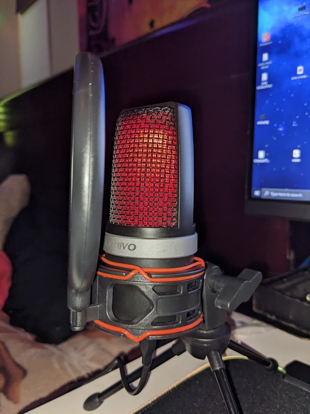 $4/mo - Finance USB Computer Microphone with Mute Button, Plug&Play ...