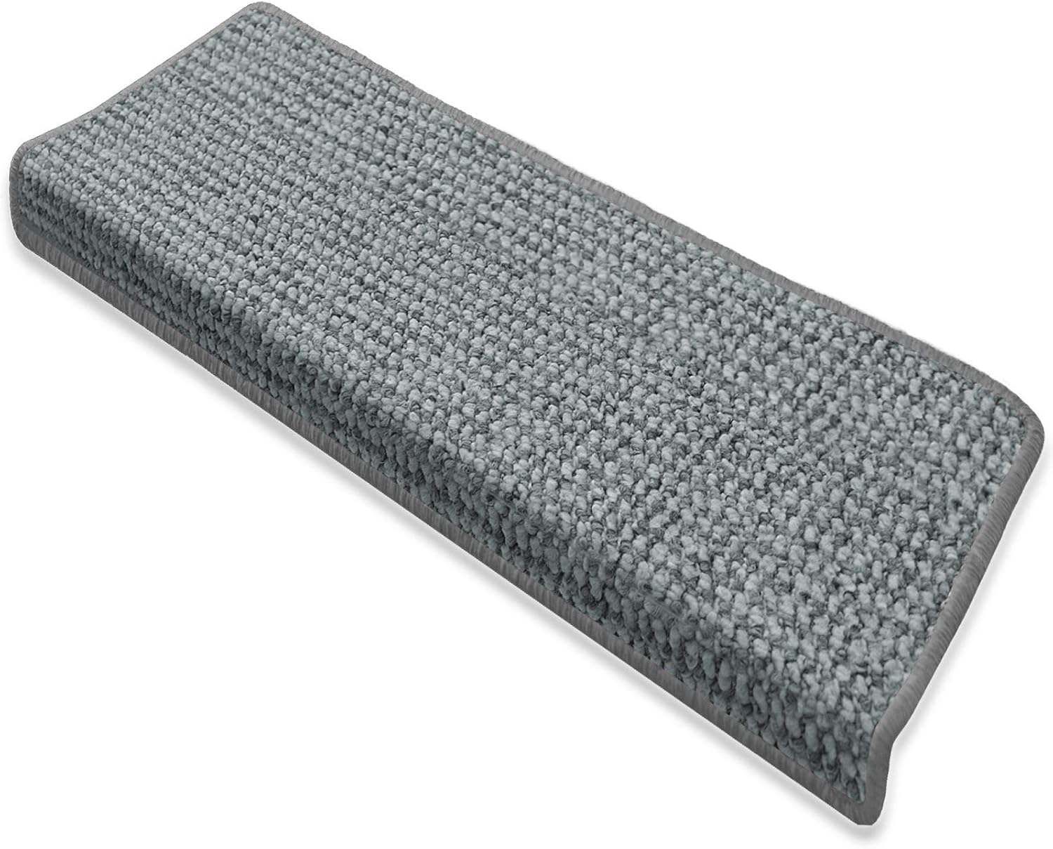 casa pura Stair Treads Mats - Non-Slip Stair Mat | 2 Shapes | With ...