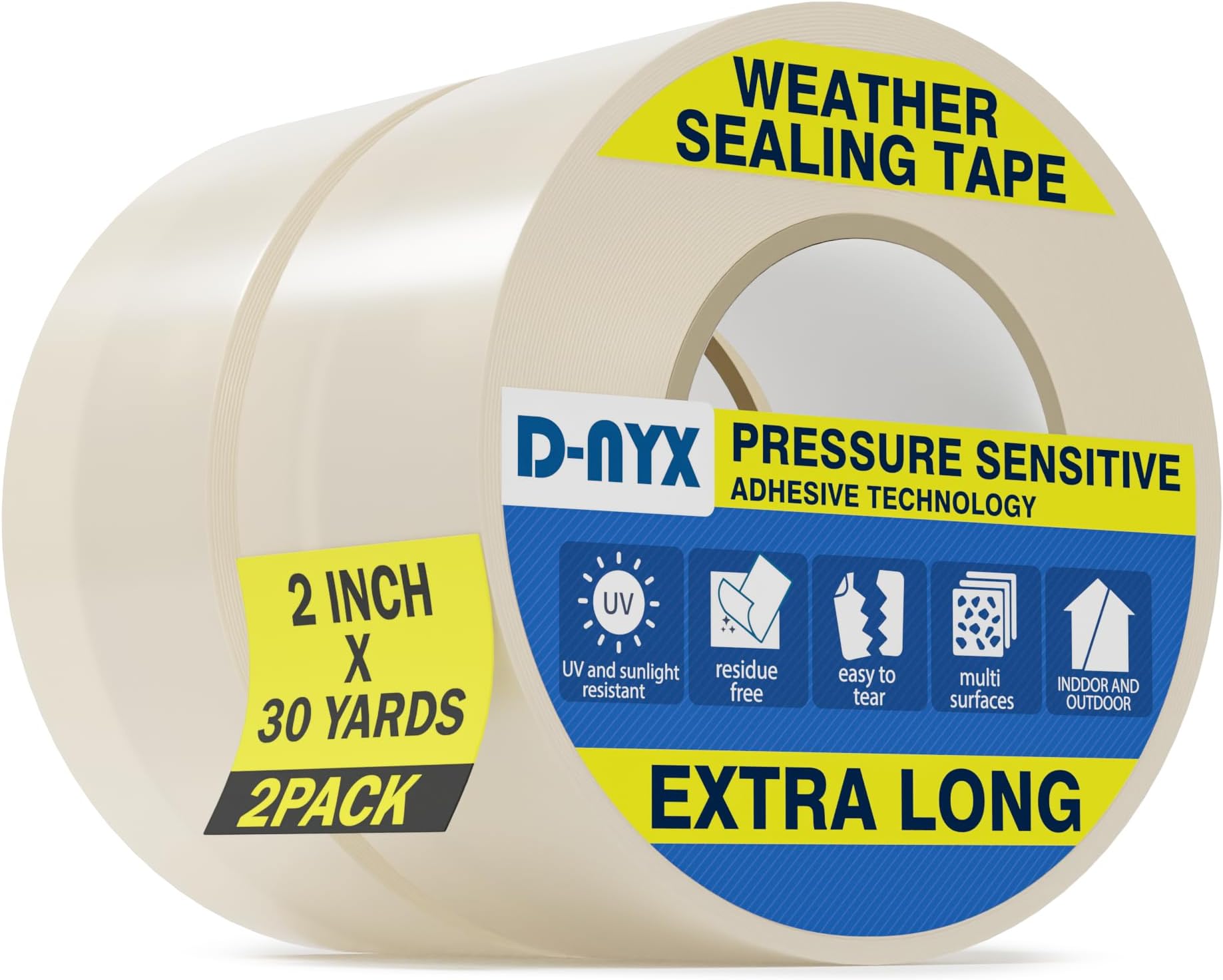 Frost King Clear Plastic Weatherseal Tape, 2" x 100' - Weatherproofing ...