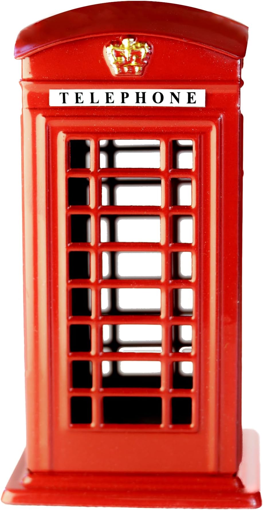 SAJAK London Red Telephone Money Box Piggy Bank Coins Jar Cash Safe ...