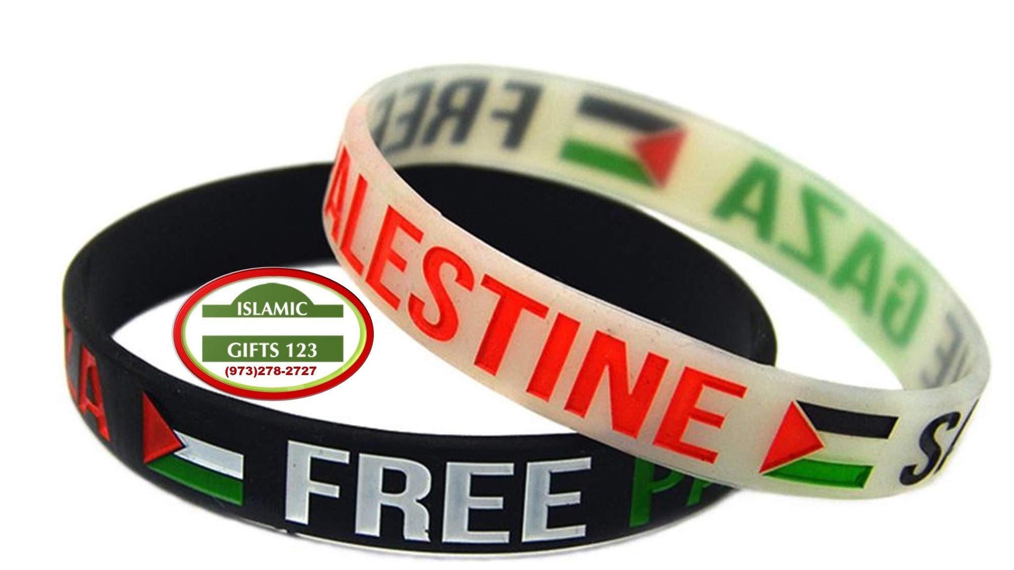 Buy Islamic Gifts 123(973) 278-2727Palestine Wristbands { 48 Pack }BULK ...