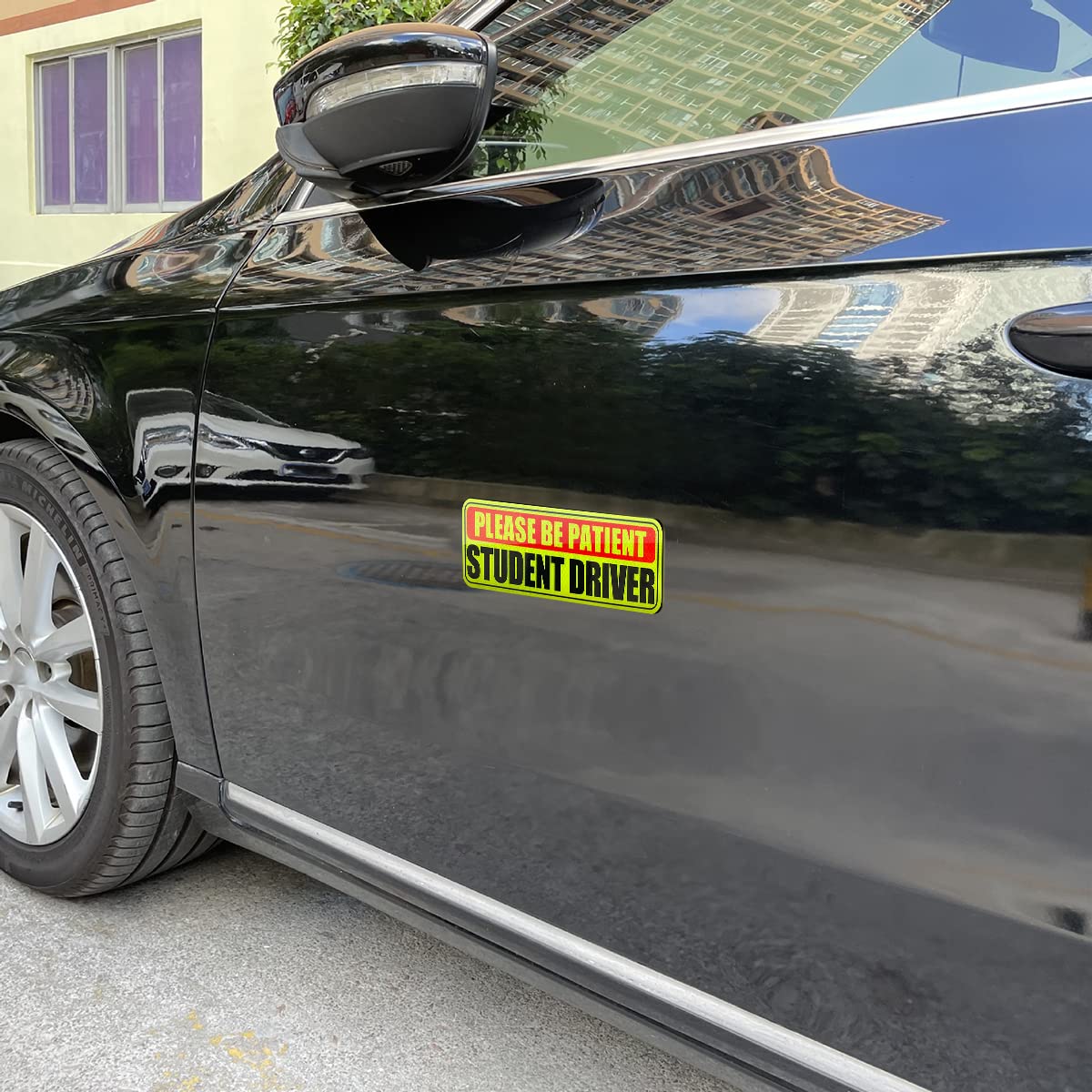 Snapklik.com : 3PCS Student Driver Magnet Stickers For Car, Reflective ...