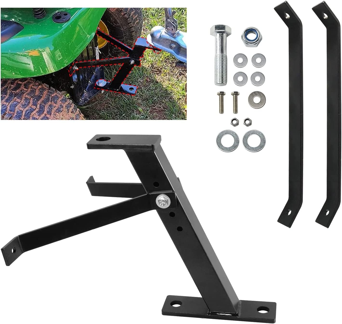 Amazon.com: Great Day Lawn-Pro Hi-Hitch - Lawnmower Towing Hitch ...