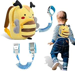 Amazon.com: RICHMYC 4 in 1 Backpack Leash for Toddlers, Cute 3D Baby ...