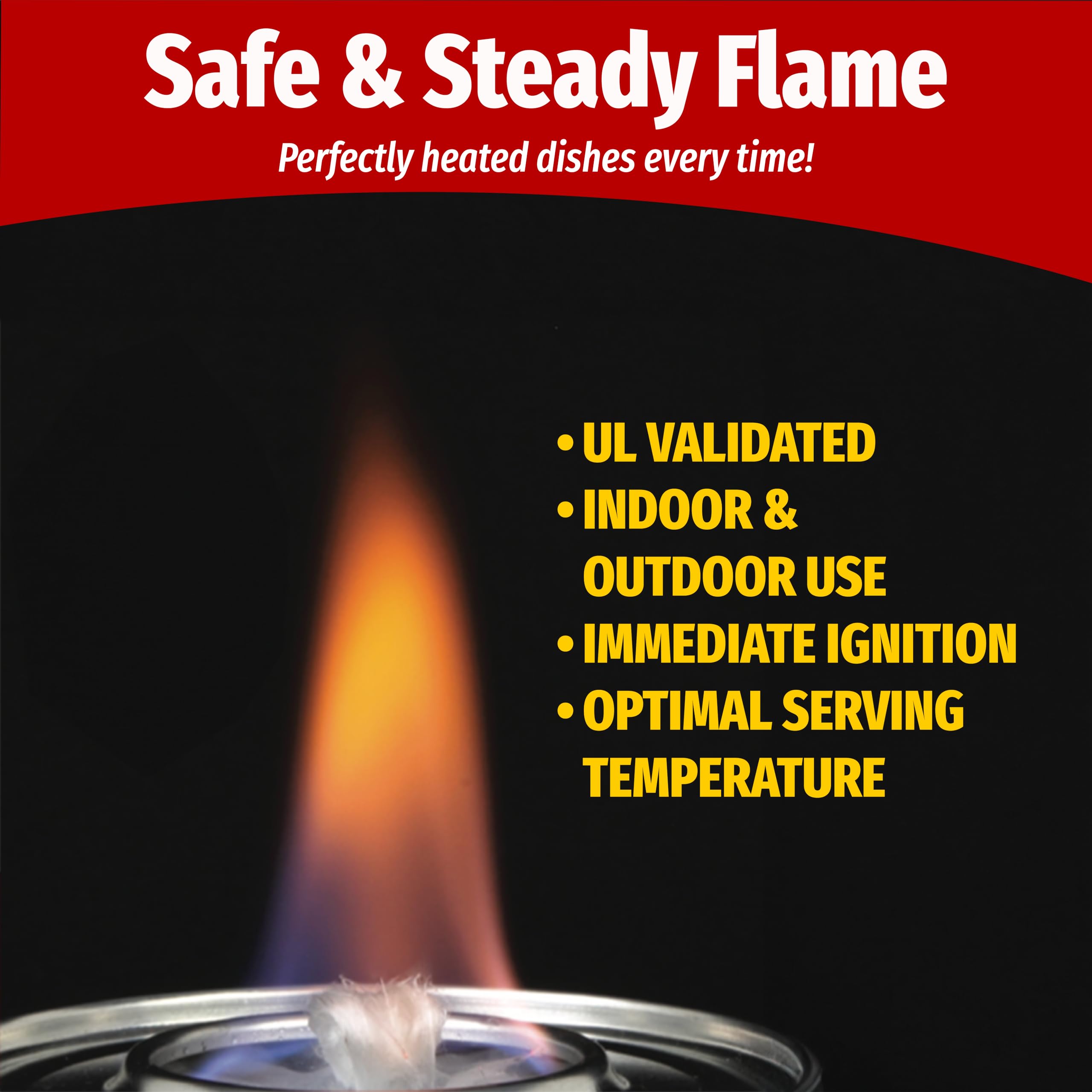 Snapklik.com : Sterno 6 Hour Handy Wick Canned Heat