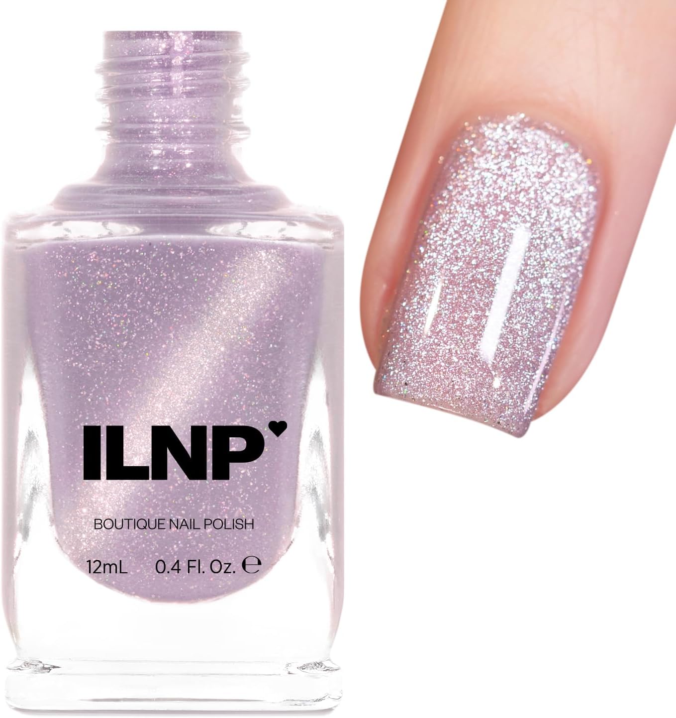 Amazon.com : ILNP Misty - Soft Lilac Shimmer Nail Polish : Beauty ...