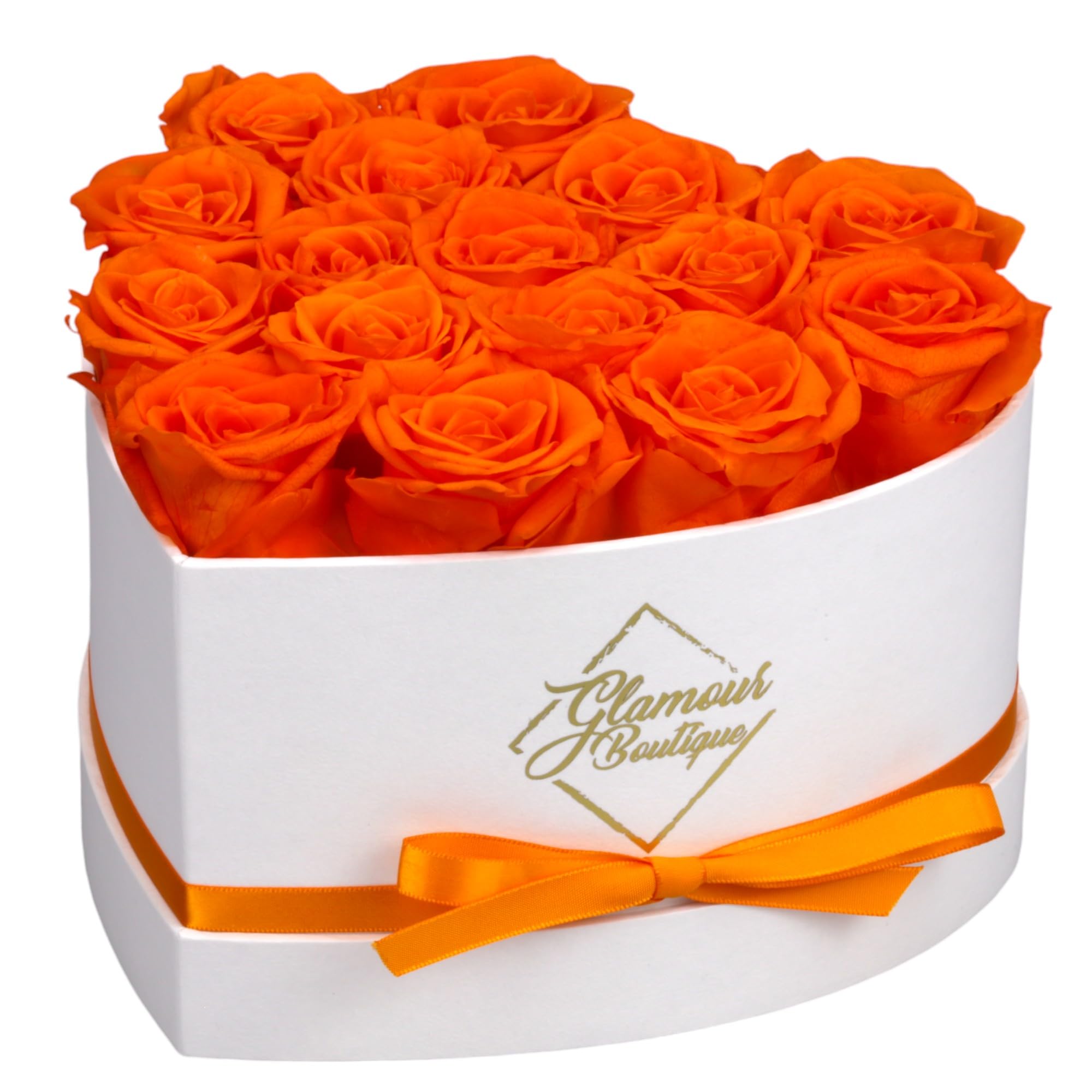 Amazon.com: GLAMOUR BOUTIQUE Preserved Roses in a Box - Flowers Forever ...