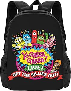 Amazon.com | Pobecan Yo Gabba Anime Gabba! Backpack Large Capacity ...
