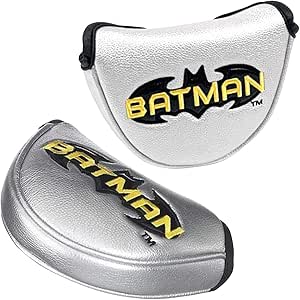 Batman (Magnetic) Mallet Putter Cover Headcover (Japan) : Amazon.it ...