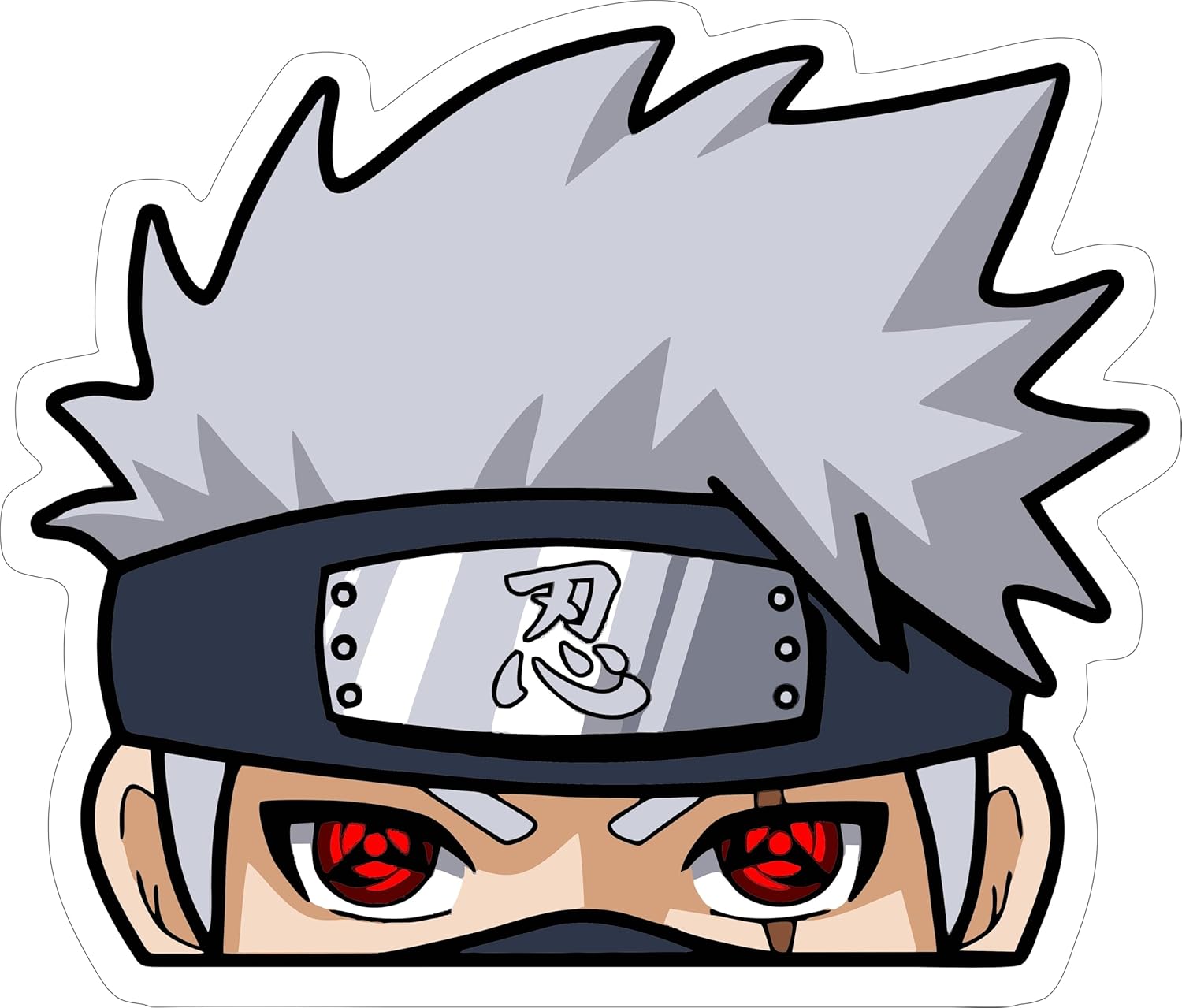 Amazon.com: 5” The Copy Ninja Anime Peeker Decal Sticker : Automotive