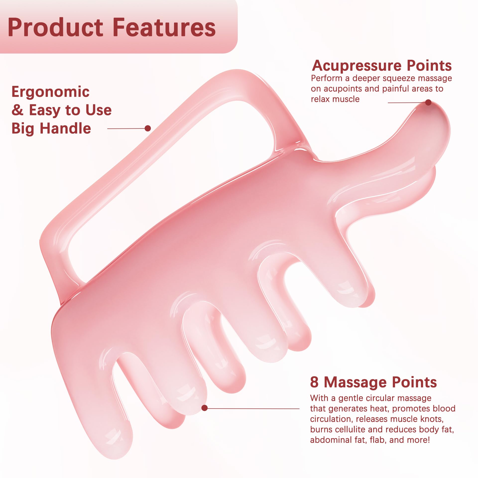 Snapklik.com : AICNLY Large Fascia Massage Blaster Tool For Cellulite ...