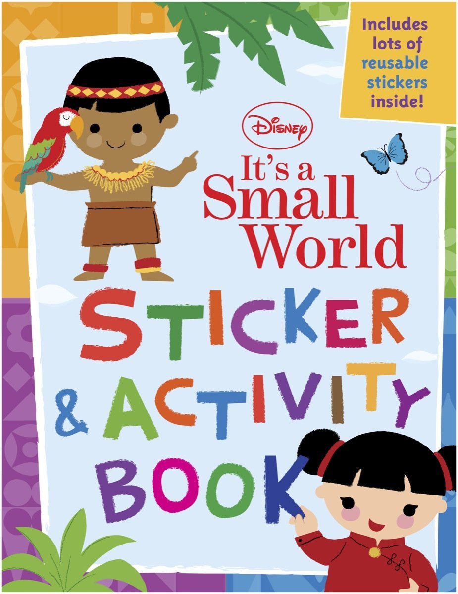 Disney It's A Small World Sticker & Activity Book : Disney Book Group ...