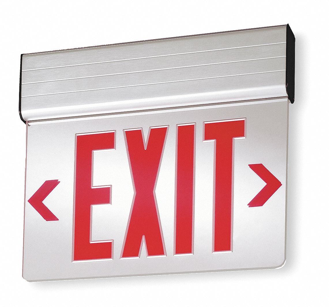 Amazon.com: Acuity Brands Lighting Lithonia Lighting 2 Face LED Exit ...