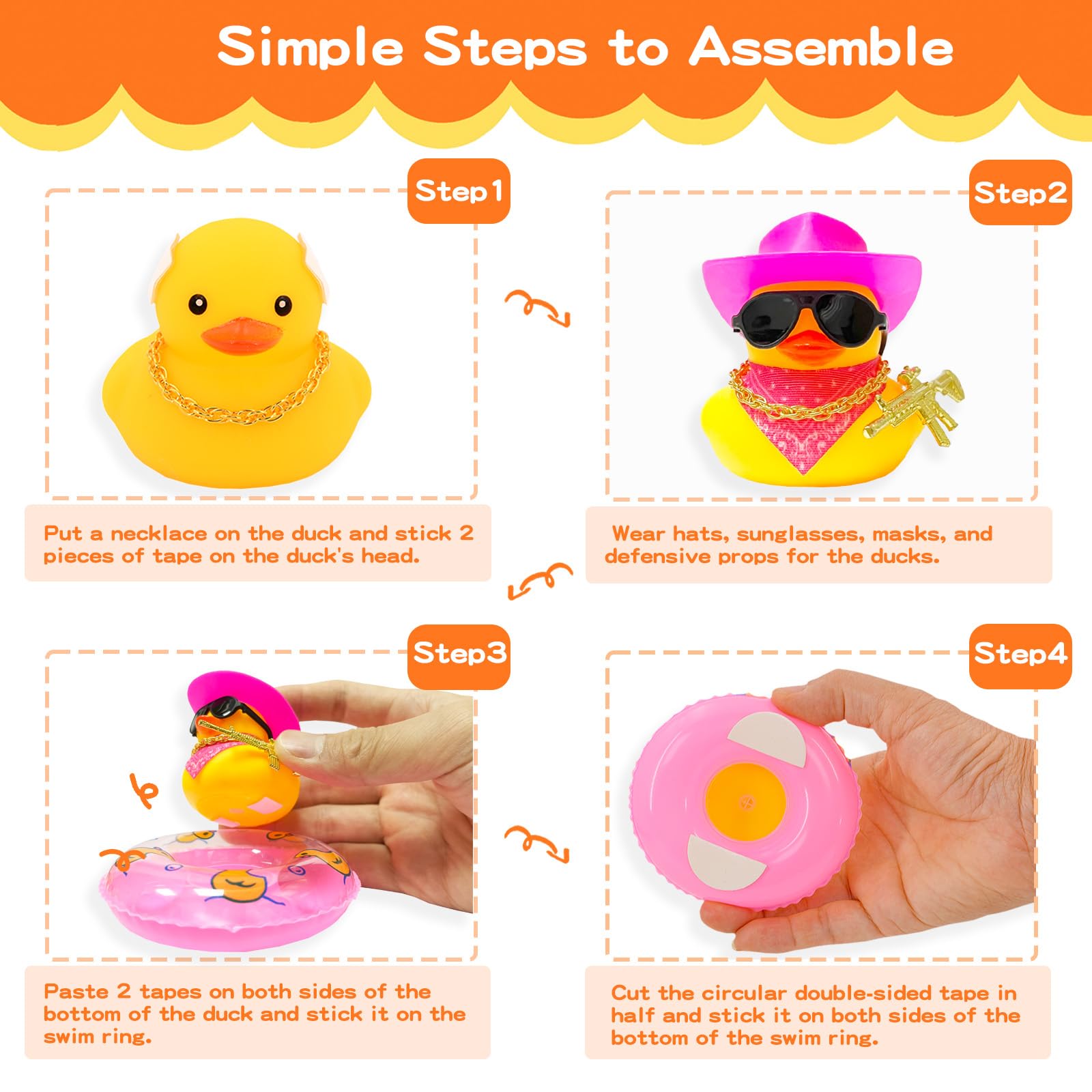 Snapklik.com : Rubber Duck For Dashboard Of Car - Car Duck Decoration ...