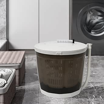 Amazon.com: Mini Portable Washing Machine, 2 in 1 Manual Non-Electric ...