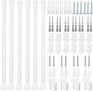 Amazon.com: 12-Inch Wire Shelf Bracket Set – Includes 2pcs Wire ...